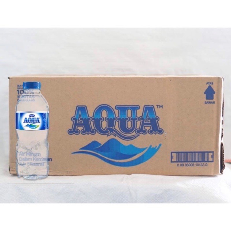 Jual Aqua Botol 330ml / Aqua Mini 1 Dus Isi 24 Botol | Shopee Indonesia