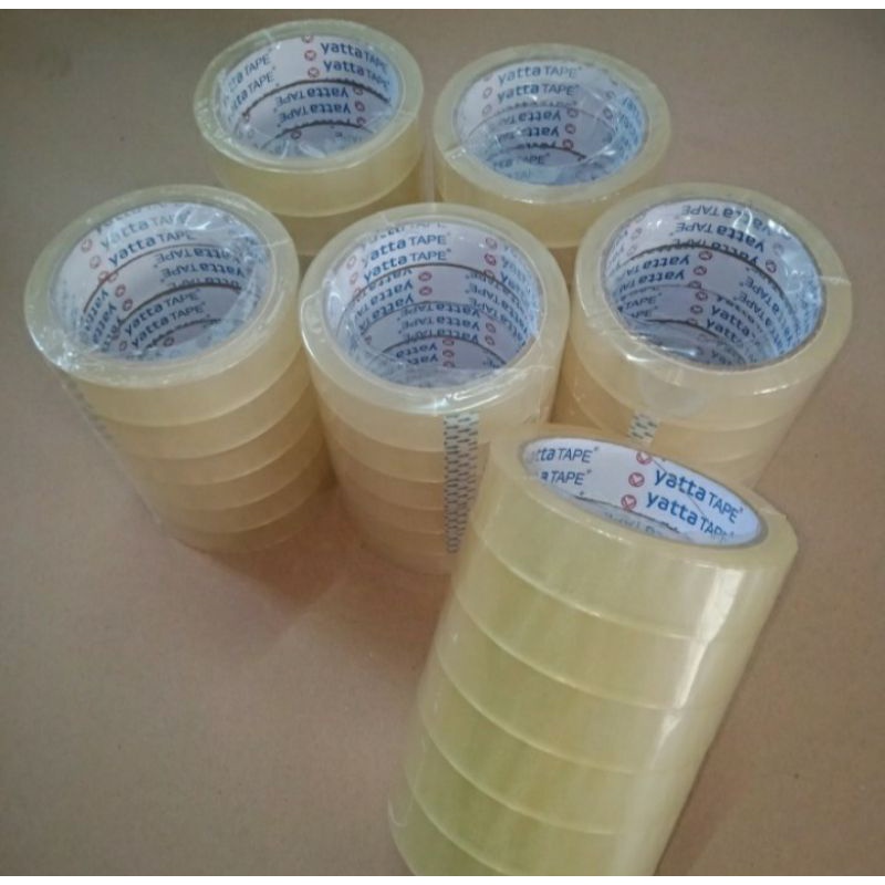 Jual Lakban / Solatip yatta 1 inch & 1/2 Inch 50 micron | Shopee Indonesia