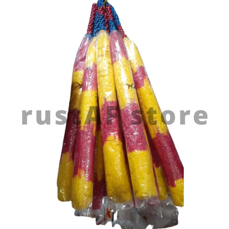 Jual Kemoceng Rafia Sulak Rafia Jumbo Tebal Gagang Rotan Anyam Jumbo ...