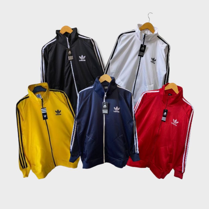 Jual TRACK TOP ADIDAS FIREBIRD HITAM PUTIH NAVY KUNING MERAH | Shopee ...