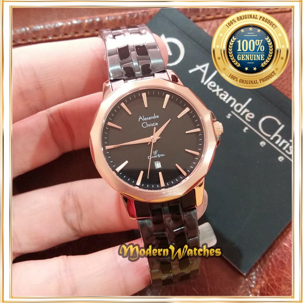 Jual Jam Tangan Terbaru Original Alexandre Christie Wanita AC Stainless ...