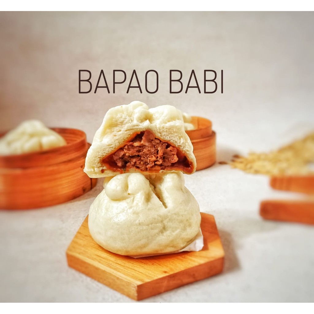 Jual Bapao Babi / Bapau Babi Spesial (+Telur Asin) | Shopee Indonesia