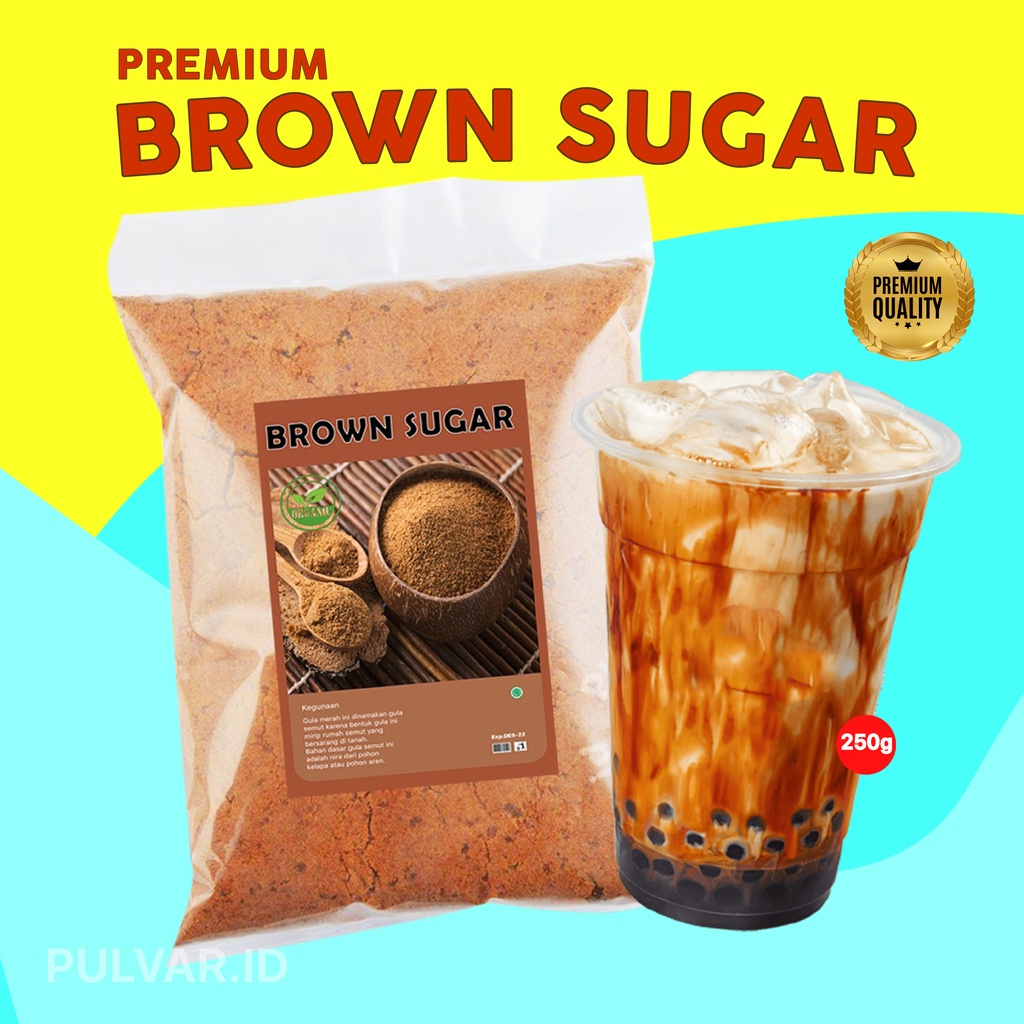 Jual GULA AREN BUBUK / GULA AREN ASLI / BROWN SUGAR BUBUK / BOBA BROWN ...