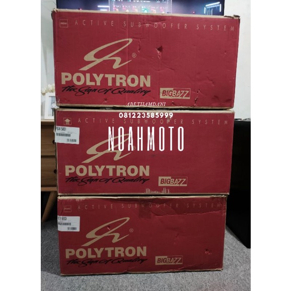 Jual Subwoofer Polytron PSW 500i | Shopee Indonesia