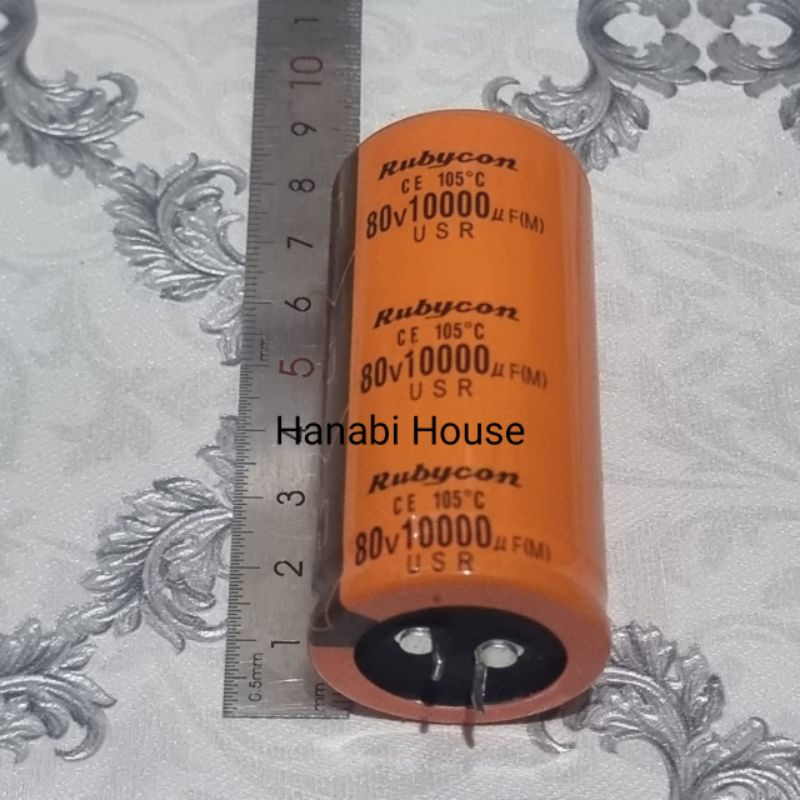 Jual Elco 10000uf 80v Rubycon Orange Elko Rubicon Oren | Shopee Indonesia