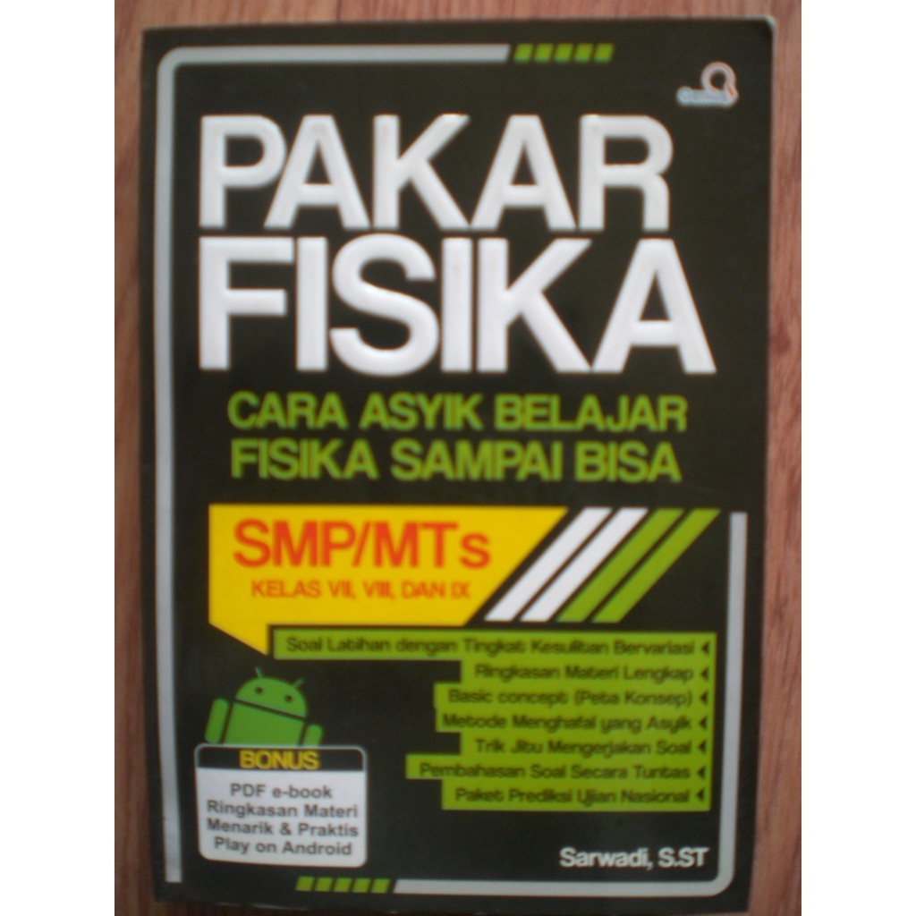 Jual BUKU PAKAR FISIKA SMP MTS KELAS VII VIII IX | Shopee Indonesia