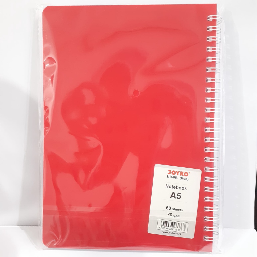 Jual Buku Agenda Bergaris Joyko NB-661 Colours 60 Lembar| Notebook Spiral A5 | Shopee Indonesia