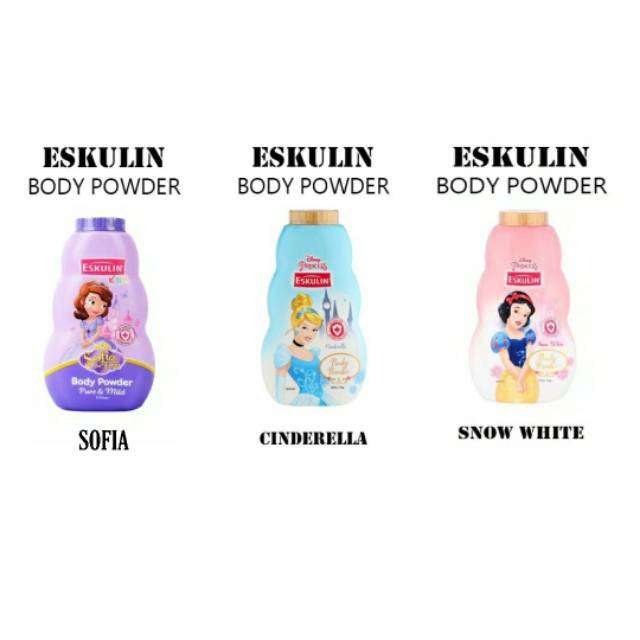 Jual Eskulin Kids powder Disney Princess 150g | Shopee Indonesia