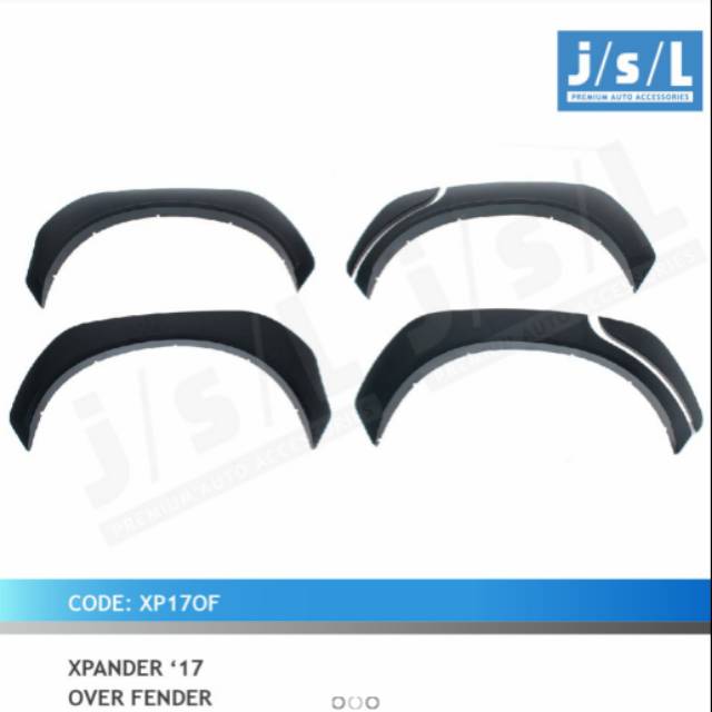 Jual Over fender Mitsubishi Xpander model original jsl | Shopee Indonesia