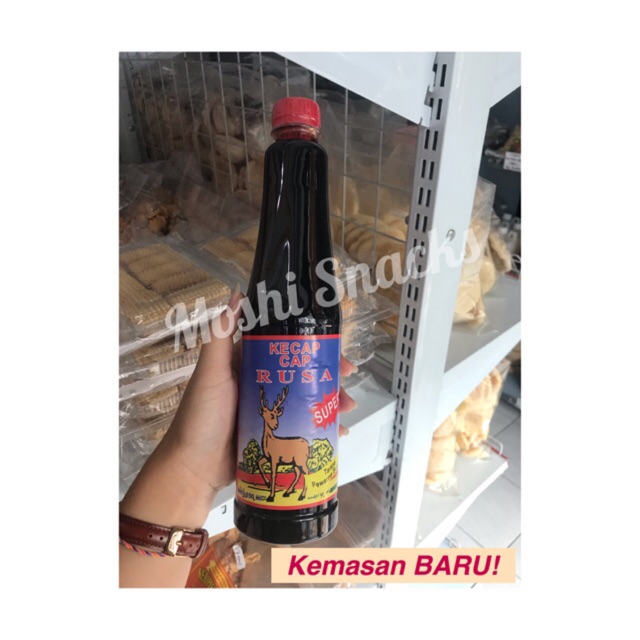 Jual Kecap Asin Bangka Cap Rusa Botol Besar 650ml / Kecap Bangka Kental ...