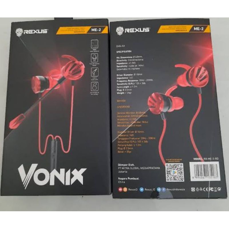 Jual rexus vonix | Shopee Indonesia