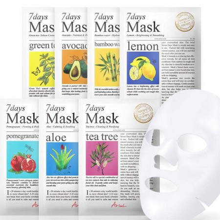 Jual Ariul 7 Days Mask Sheet 20 GR ( Masker Wajah Korea ) | Shopee ...