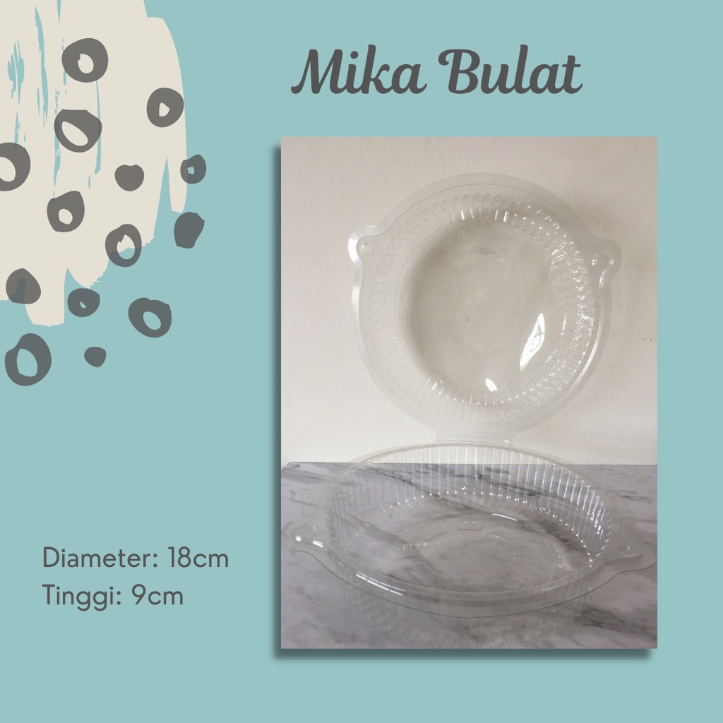 Jual Mika Bulat 18 / Mika Bolu / Mika Chiffon / Mika Kue | Shopee Indonesia