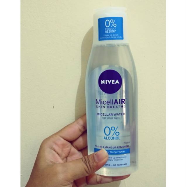Jual Nivea Micellair micellar water oily skin biru | Shopee Indonesia