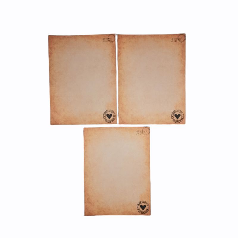 Jual Kertas Surat Rustic Aesthetic | Shopee Indonesia