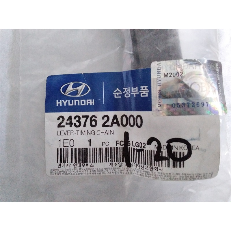 Jual LEVER TIMING CHAIN MOBIL I20 MOBIS 24376 2A000 | Shopee Indonesia