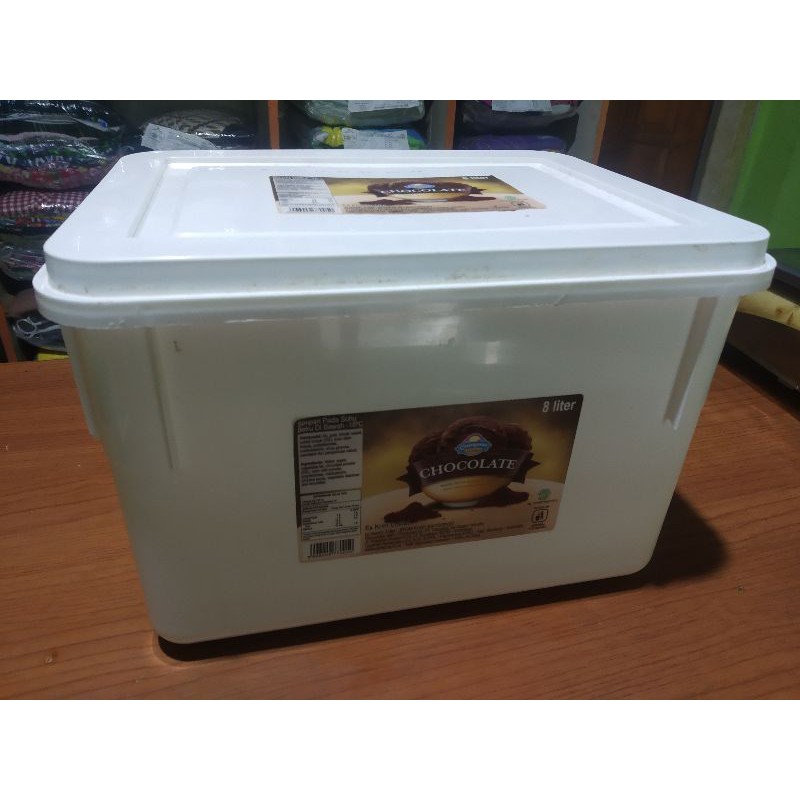 Jual box bekas es krim ukuran 8 liter | Shopee Indonesia
