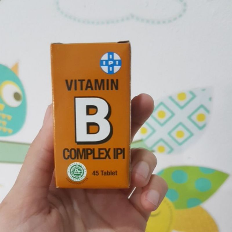 Jual Vitamin B COMPLEX IPI 45 tablet | Shopee Indonesia Jual Vitamin B COMPLEX IPI 45 tablet | Shopee Indonesia