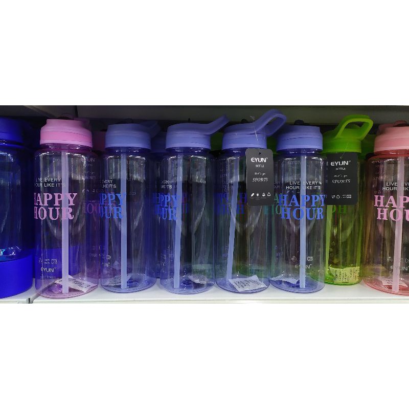 Jual Botol minum Happy Hour MR. DIY 1000 ml | Shopee Indonesia