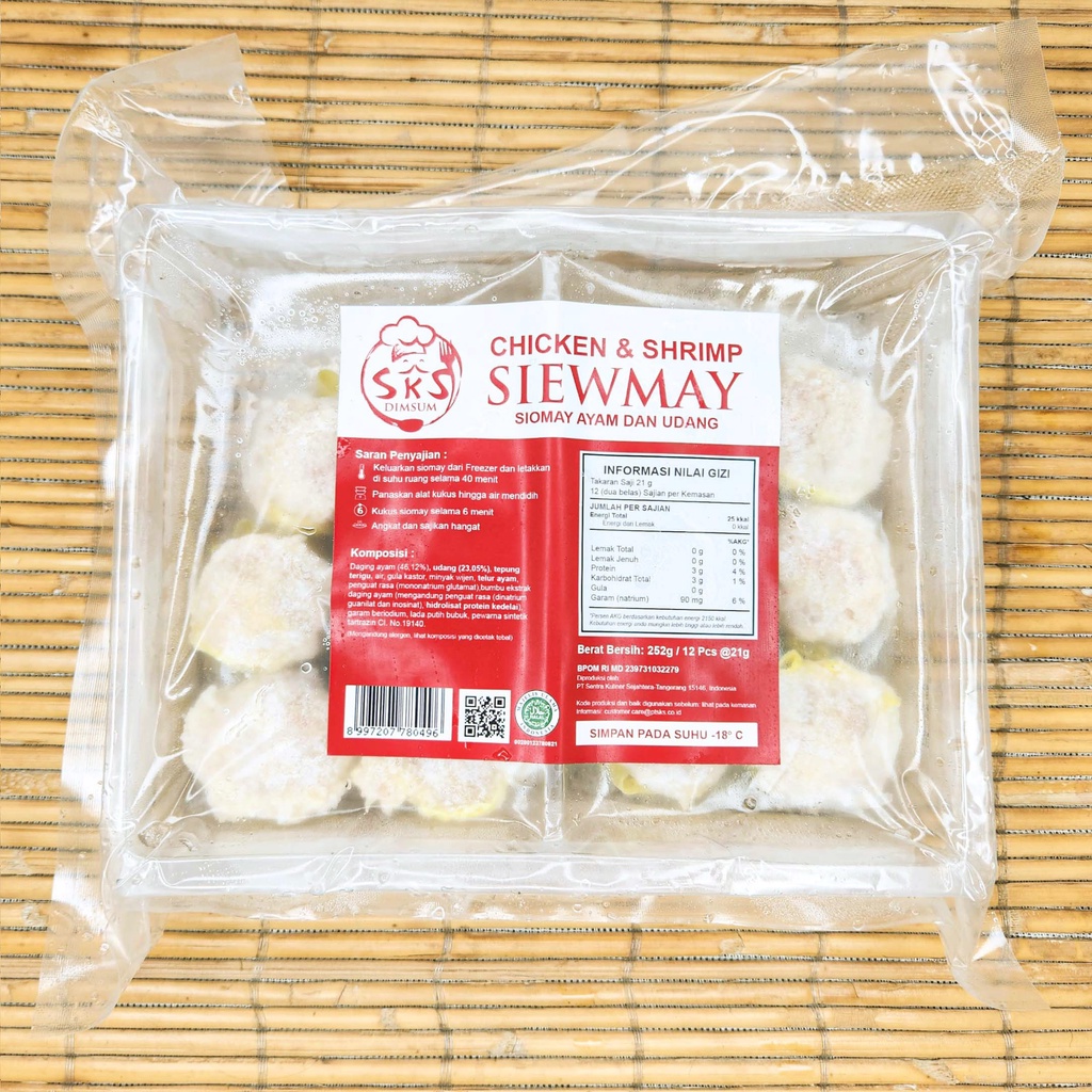 Jual Dimsum Siew May / Siomay SKS Frozen - isi 12pcs | Shopee Indonesia