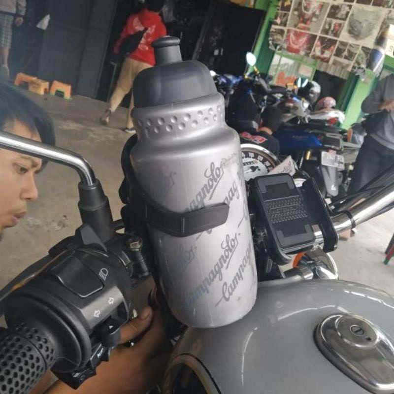 Jual TEMPAT BOTOL MINUM SEPEDA HOLDER BOTOL MINUMAN MOTOR LIPAT ...
