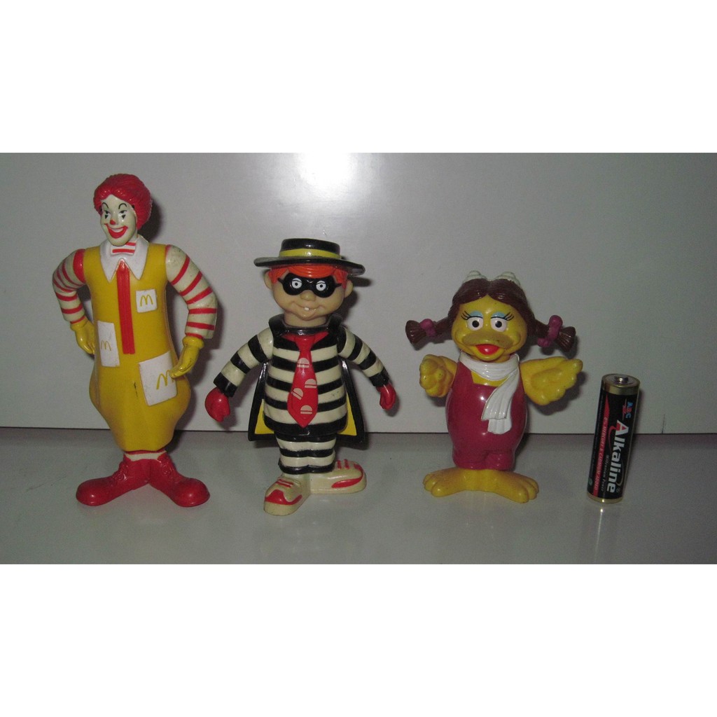 Jual Action Figure Hadiah Mcd Prize Vintage Isi 3 Vintage Jadul Classic ...