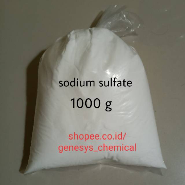 Jual Sodium sulfate/sodium sulphate/Natrium sulfat (1kg) | Shopee Indonesia
