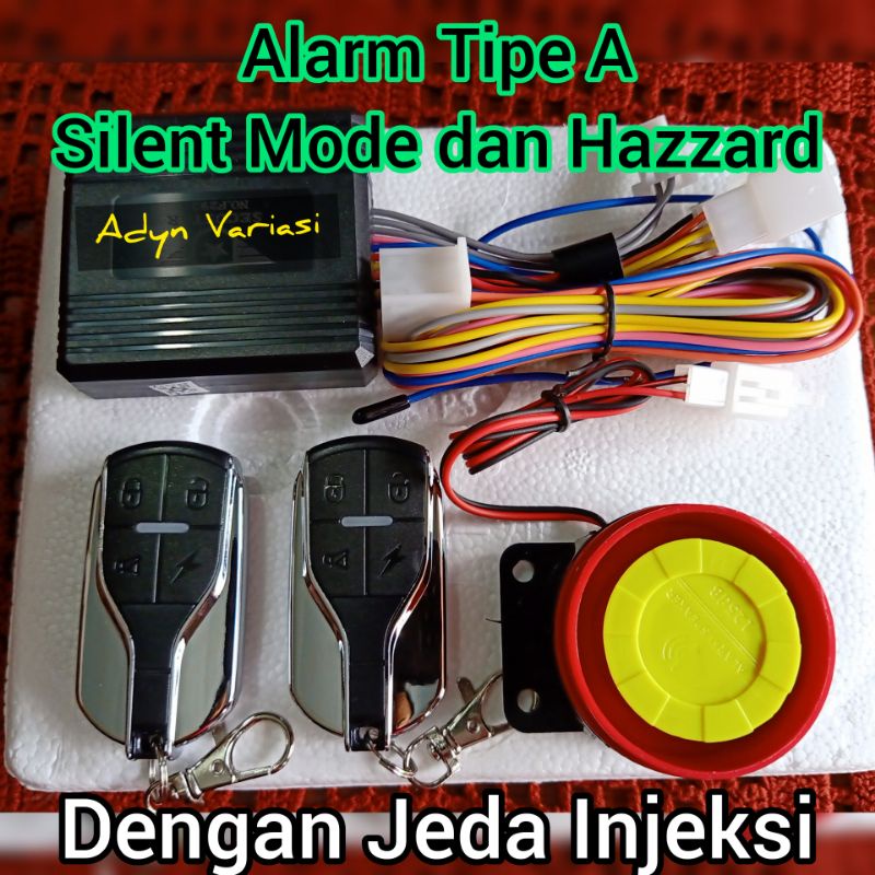 Jual Remot Alarm Tipe A Khusus Motor Injeksi dengan Modul Jeda | Shopee ...