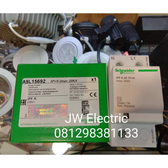 Jual Surge Arrester Schneider Acti9 PF20 1P+N | Shopee Indonesia