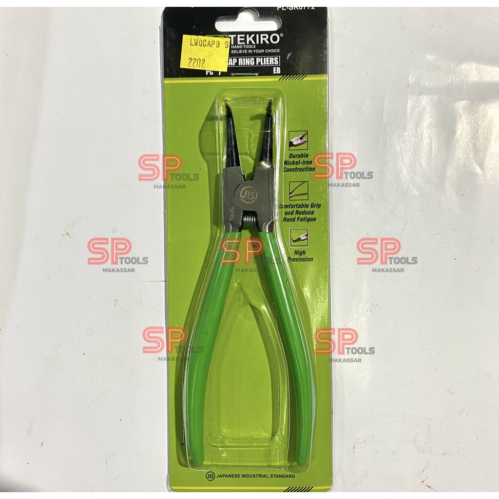Jual TANG SNAP RING PLIERS EB 7 INCH / TANG SPIE EB BENGKOK BUKA 7 ...