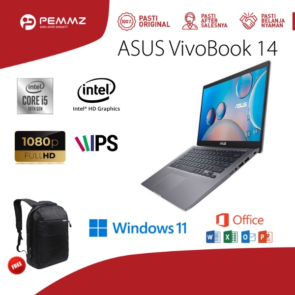 Jual ASUS VivoBook 14 A416 i5 1035G1 - RAM 4GB - SSD 256GB - 14.0" FHD ...