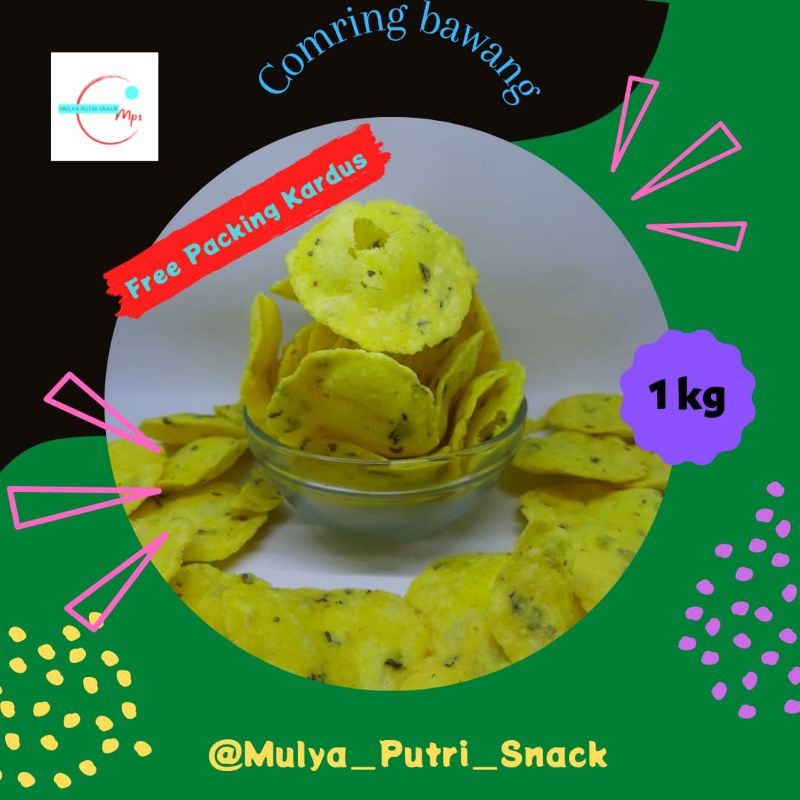 Jual Comring bawang 1kg / Gemblong 1 kg | Shopee Indonesia