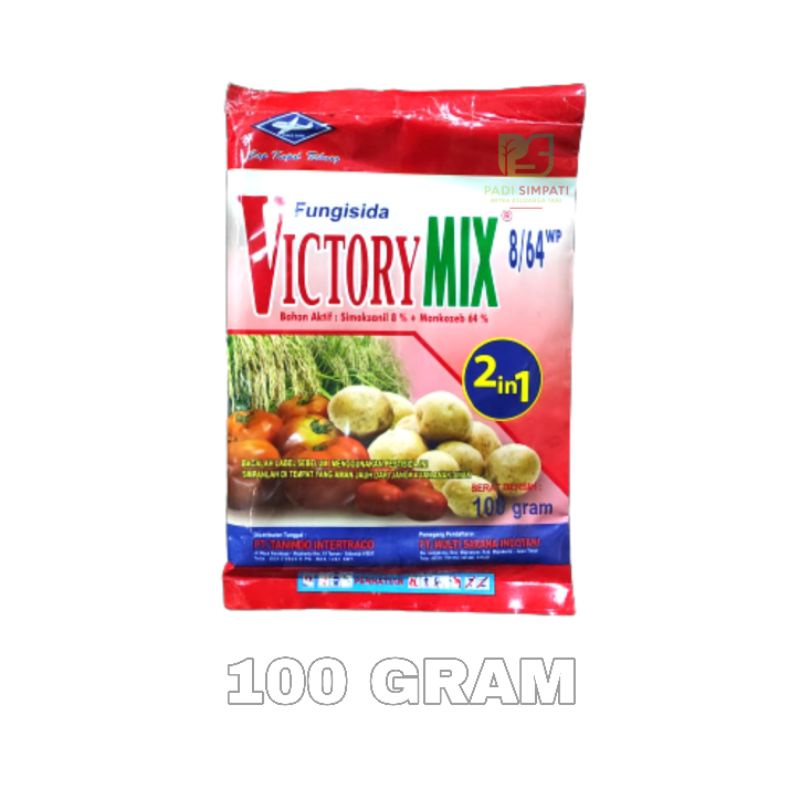 Jual FUNGISIDA VICTORY MIX 8/64 WP 100 gram DR KAPAL TERBANG | Shopee ...