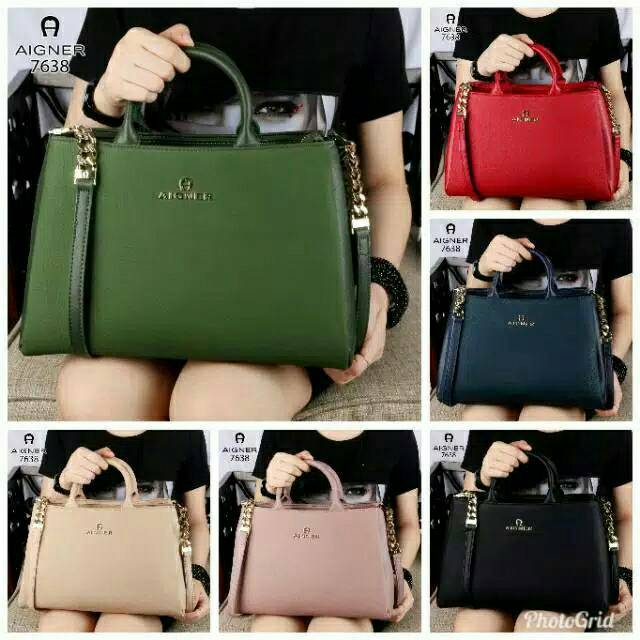 Jual Tas AIGNER Modelista Like ori AR7638 Kwalitas Semiori | Shopee ...