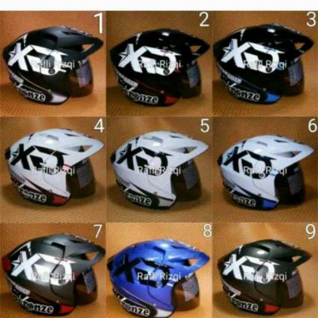 Jual 100 % Original asli Helm BXP Takira CX EXPERANZE merk BXP | Shopee ...