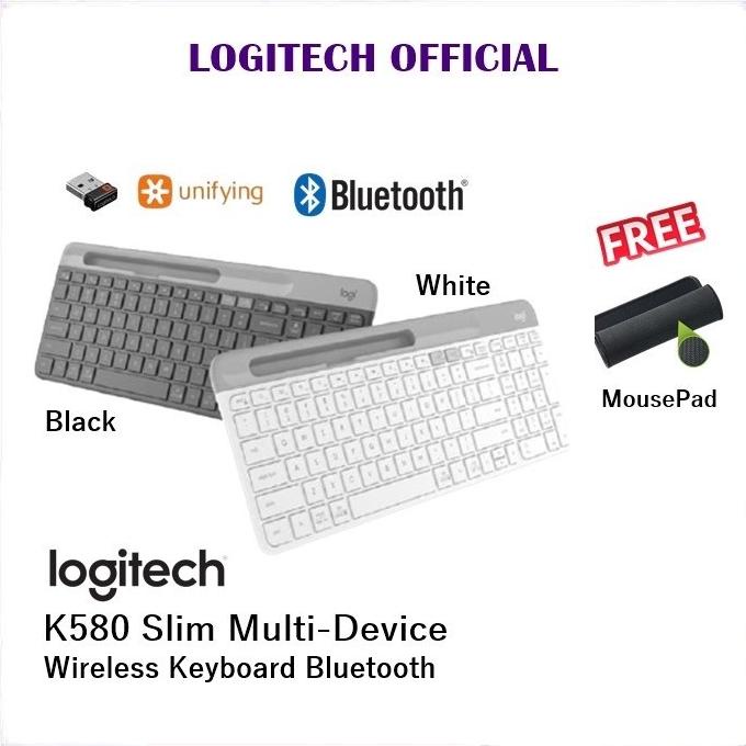 Jual Logitech K580 Slim Multi Device Wireless Bluetooth Keyboard K 580 ...