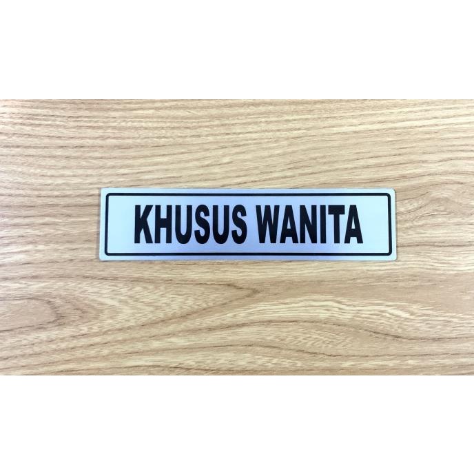Jual STIKER PERINGATAN RAMBU KHUSUS WANITA ncest17 | Shopee Indonesia