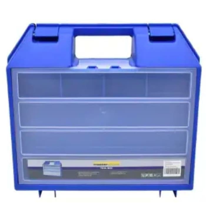 Jual Kotak Perkakas Plastik Portable Biru Masterspace | Shopee Indonesia