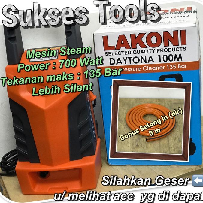 Jual Mesin Steam Lakoni Daytona 100 M Jet Cleaner Lakoni Daytona100 M ...