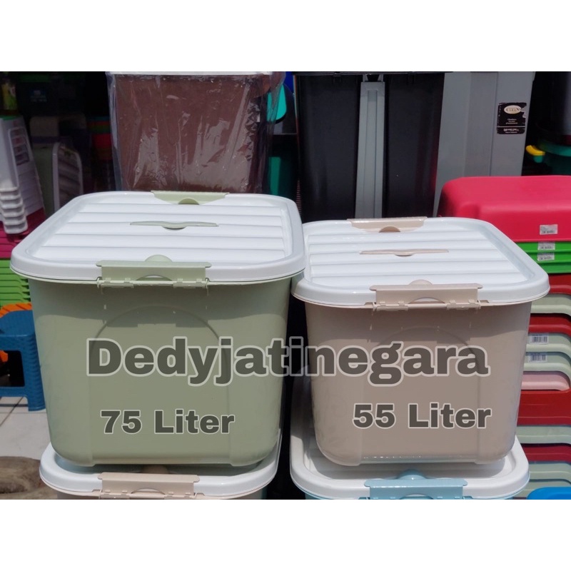 Jual Container Box CB 75, 55, 35 Liter / Kotak Penyimpanan warna Pastel ...