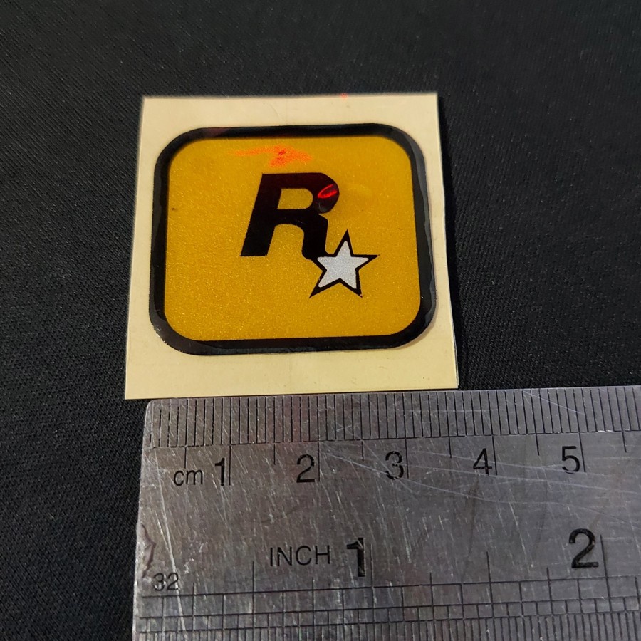 Jual Sticker Resin Timbul Rockstar Game Stiker Kecil Rock star | Shopee ...