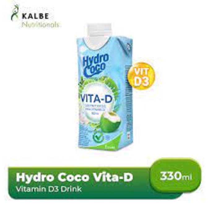Jual Hydro coco Hydrococo air kelapa Vitamin D3 330 ml | Shopee Indonesia