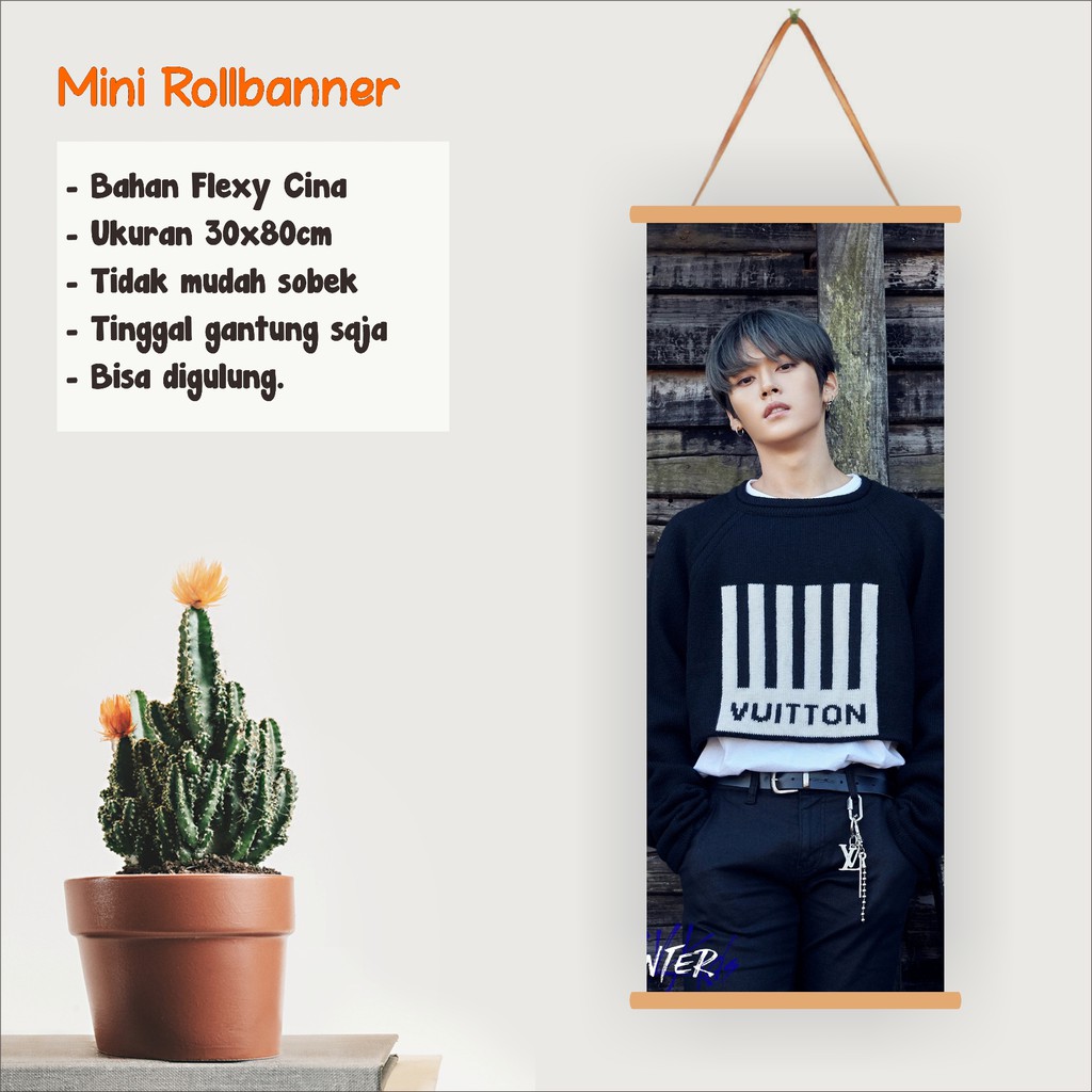 Jual Mini Roll Banner Lee Know Stray Kids | Shopee Indonesia