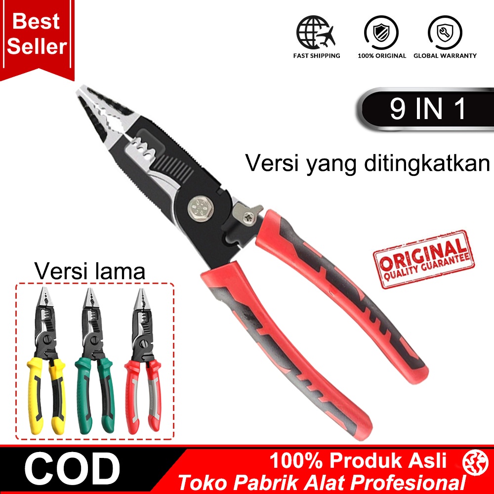 Jual Tang Tukang Listrik Multifungsi, Tang Jaring-hidung, Tang Penjepit ...