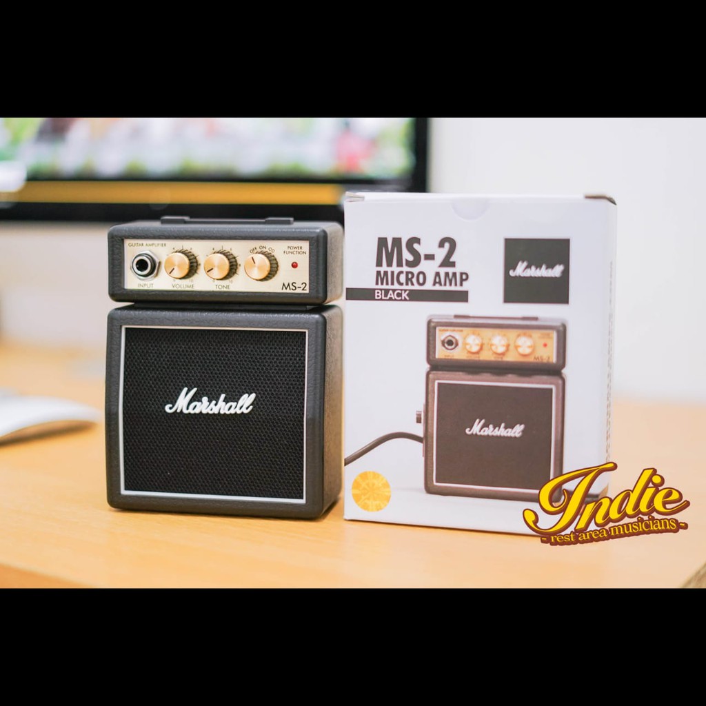 Jual Marshall Mini Stack Series MS2 MS 2 Micro Amp Guitar Amplifier ...