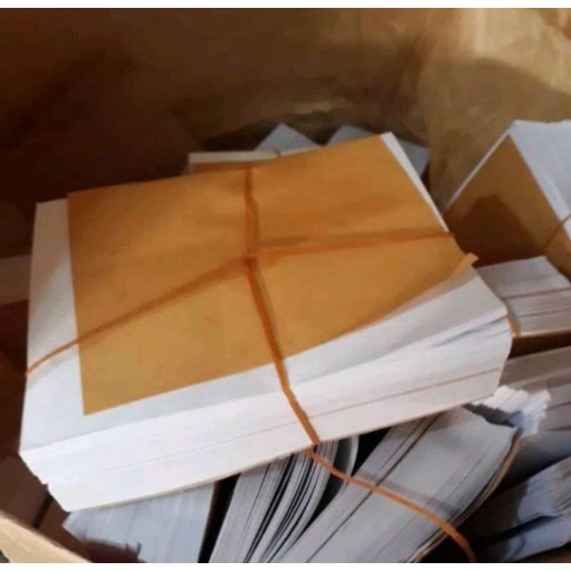 Jual kertas putih/kertas perkamen/ kertas putih bungkus obat | Shopee Indonesia