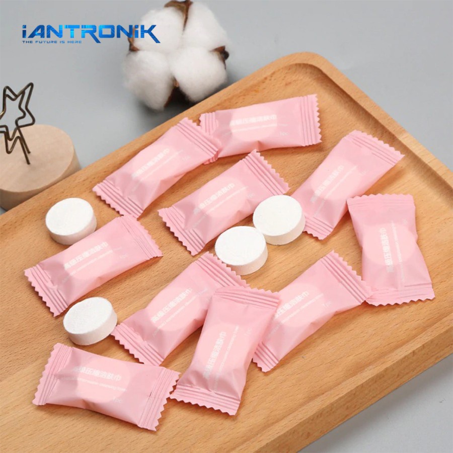 Jual Tissue Tisu Permen Mini Handuk Travelling Kompres Towel Portable ...