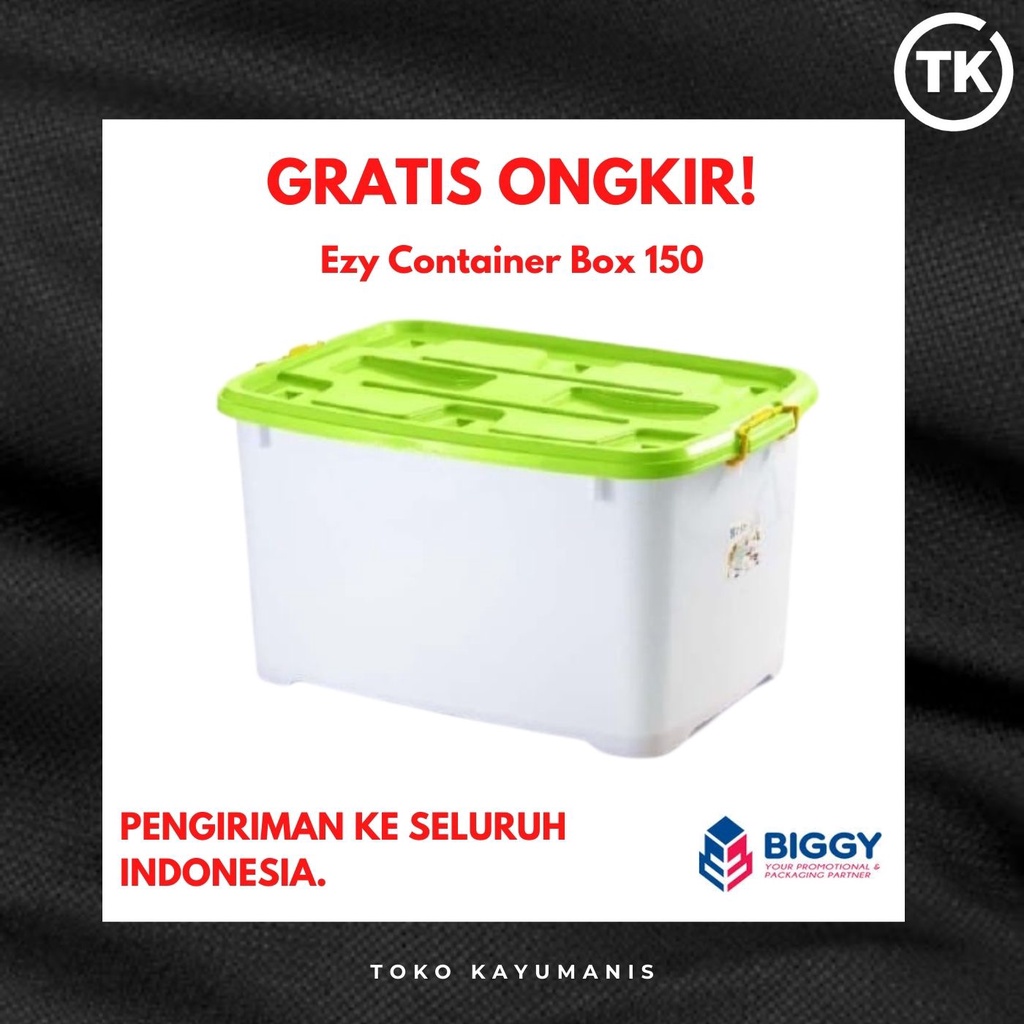 Jual Ezy Container Box CB 150 / Container Box Dengan Roda | Shopee ...
