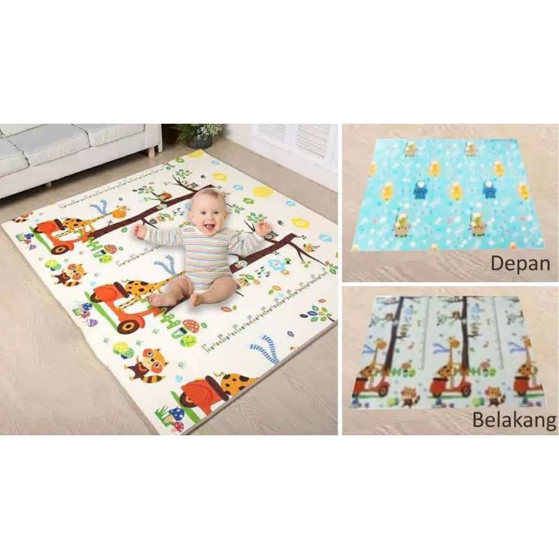 Jual karpet spons tikar lipat shimuno 180 x 200 cm ( 2 sisi ) | Shopee ...