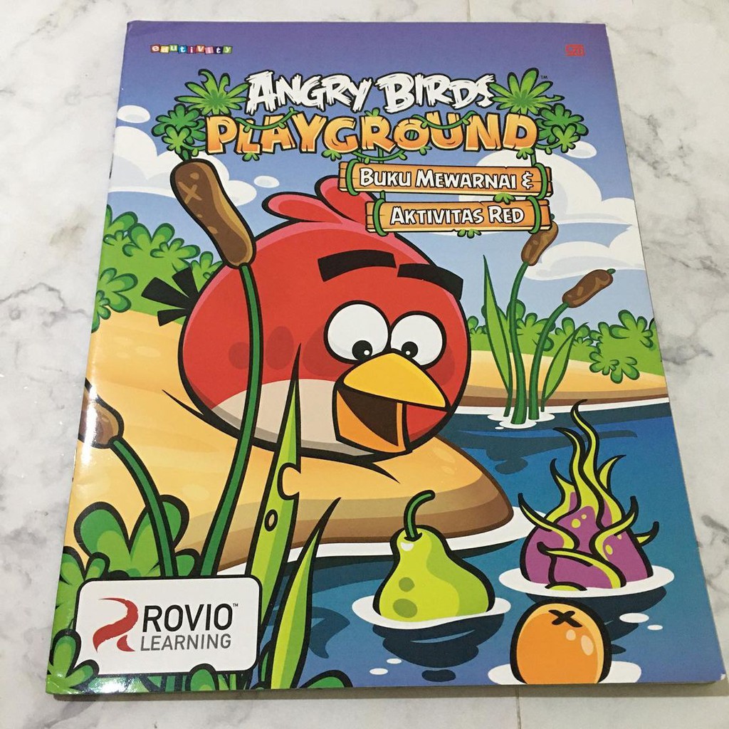 Jual Angry Birds playground / buku mewarnai/ buku aktivitas anak ...